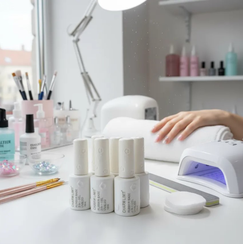 Base Rubber Charm Limit 2 en 1. 18ml – Varieties E&M