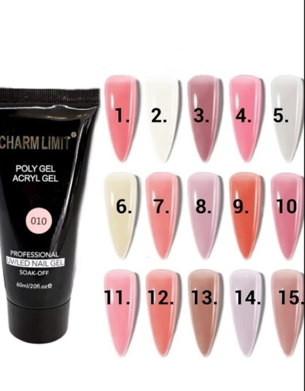 Polygel Charm Limit 60ml – Varieties E&M